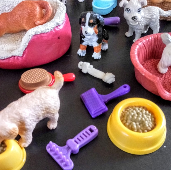 Mattel | Toys | 39pc Constructive Playthings Pet Dog Cat Realistic ...